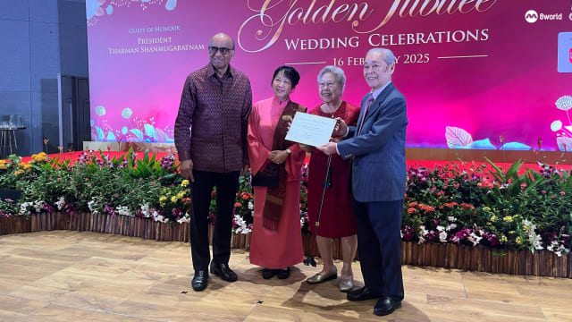 202对夫妻庆金禧纪念 婚前准备课程回扣增至170元 - 8world