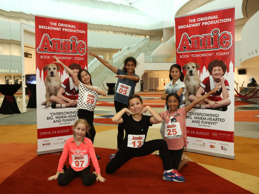 Singapore child actors in Annie: ‘The stage makes me feel alive’ - TODAY