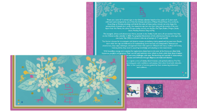 SingPost lancar setem khas sempena Tahun Baharu Cina - BERITA Mediacorp