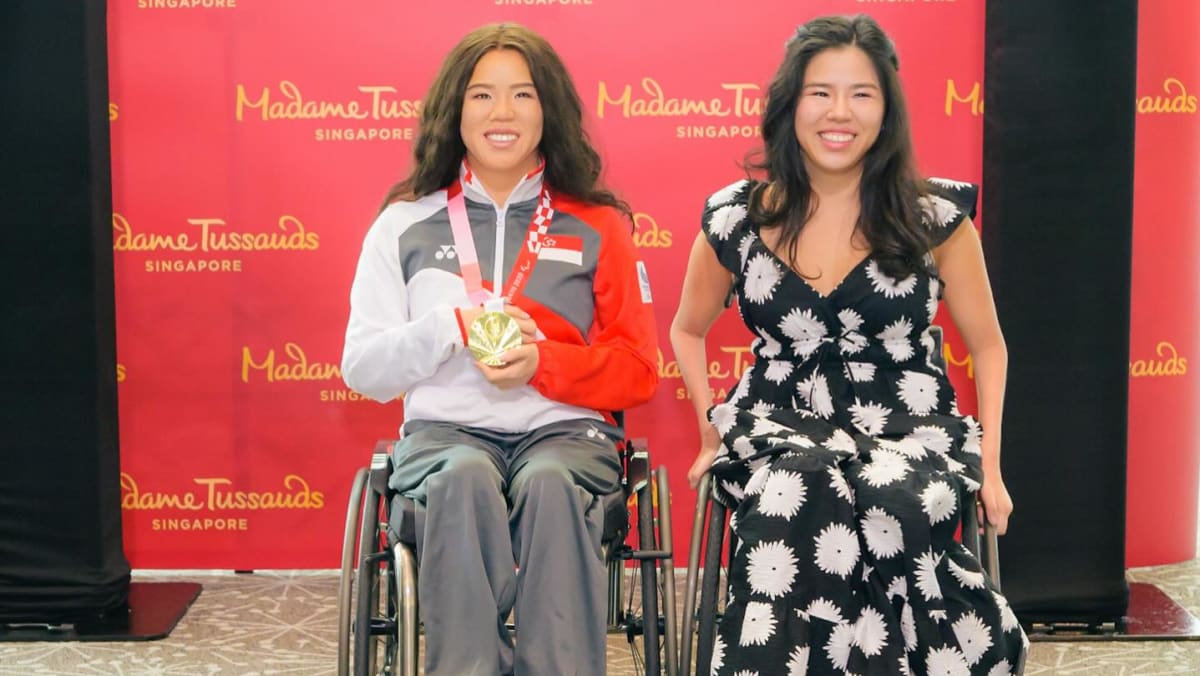 TeamSG Paralympic gold medallist Yip Pin Xiu now has a wax figure at ...