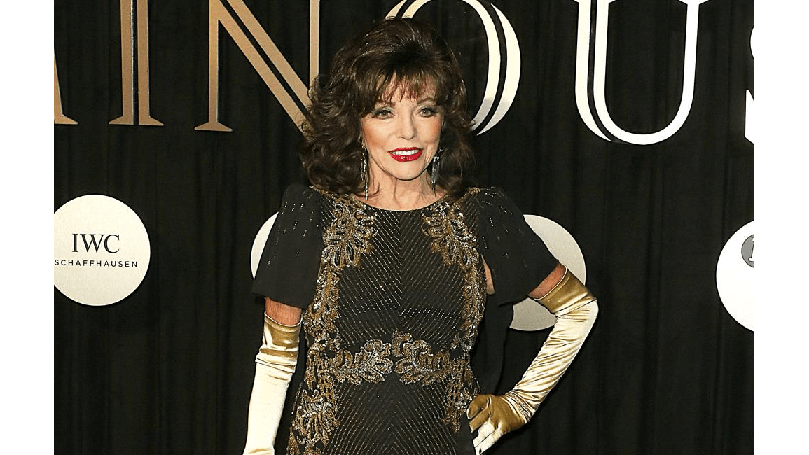 Joan Collins denies son's allegation his dad was a paedophile - 8days