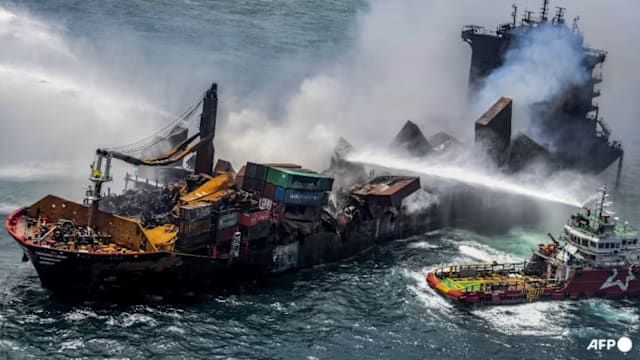 货轮沉没污染海洋判巨额赔偿 本地船运公司决定支付100万美元善意赔偿 - 8world