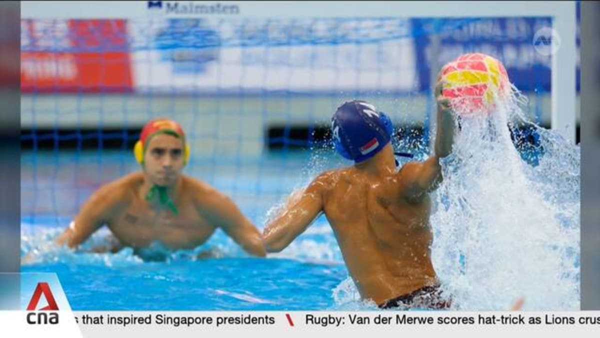 Singapore men's water polo team handed 19-8 defeat by Brazil in World ...