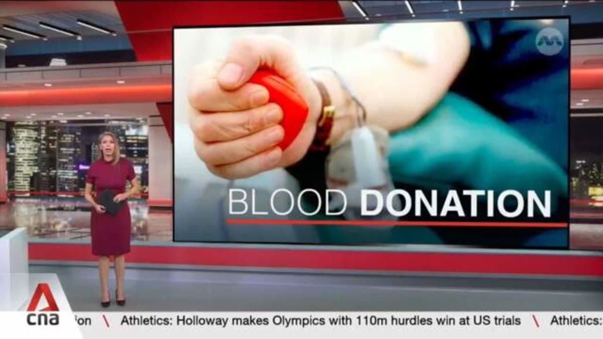 Singapore Red Cross seeks younger blood donors - CNA