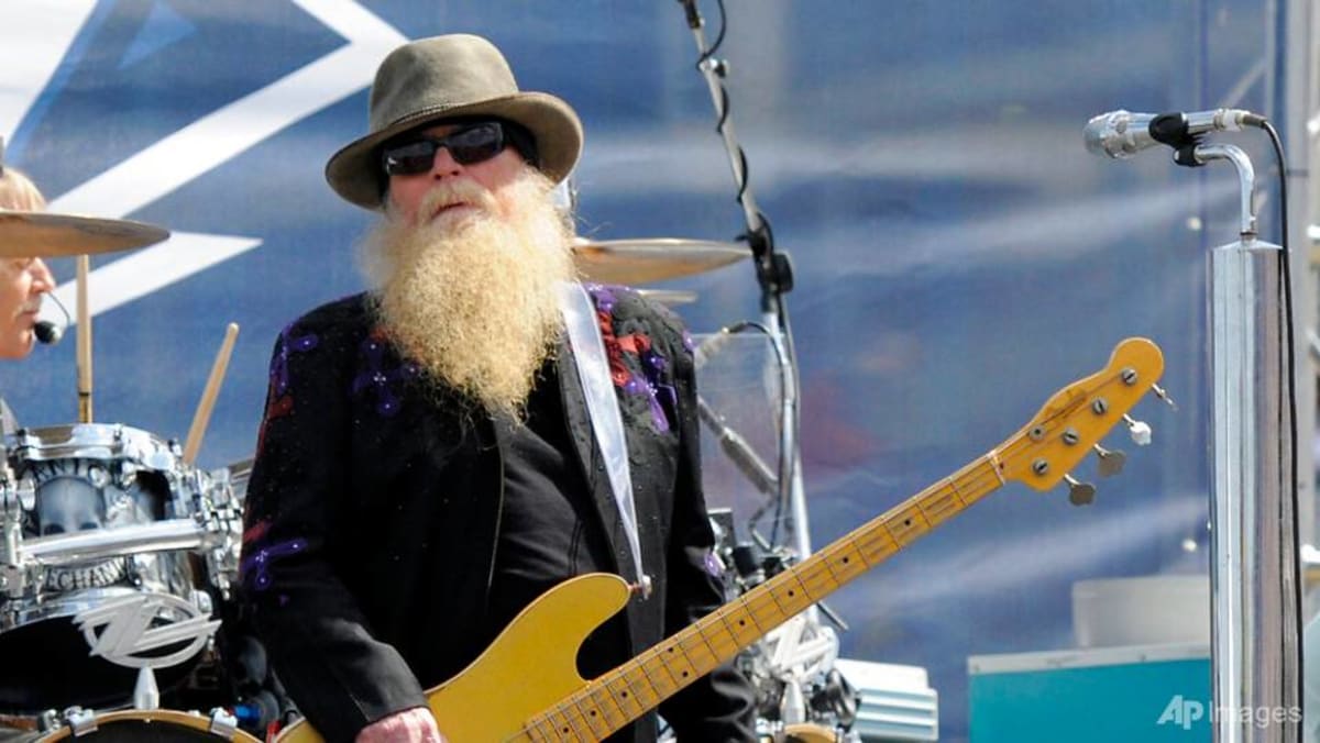 ZZ Top's bearded bassist Dusty Hill dies in his sleep at 72 - CNA Lifestyle