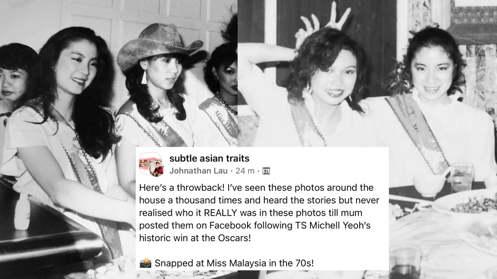 These Photos Of Michelle Yeoh At The 1983 Miss Malaysia World Pageant ...