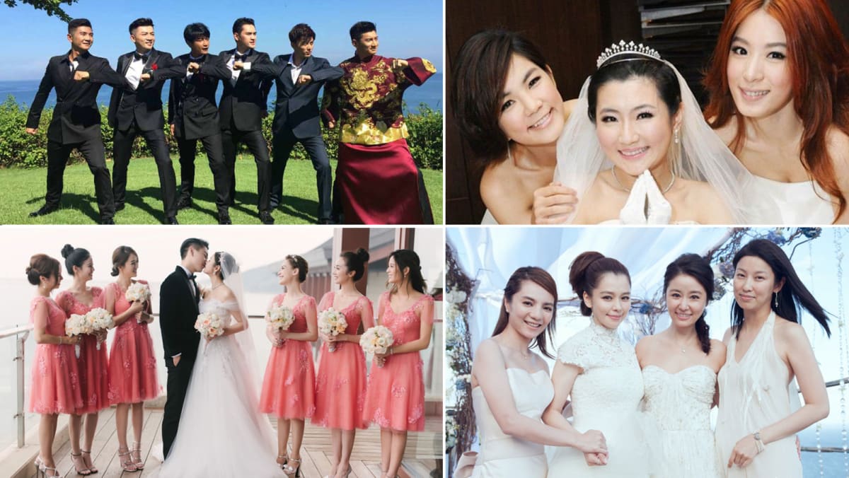 The most dazzling Asian celebrity wedding entourages - 8days