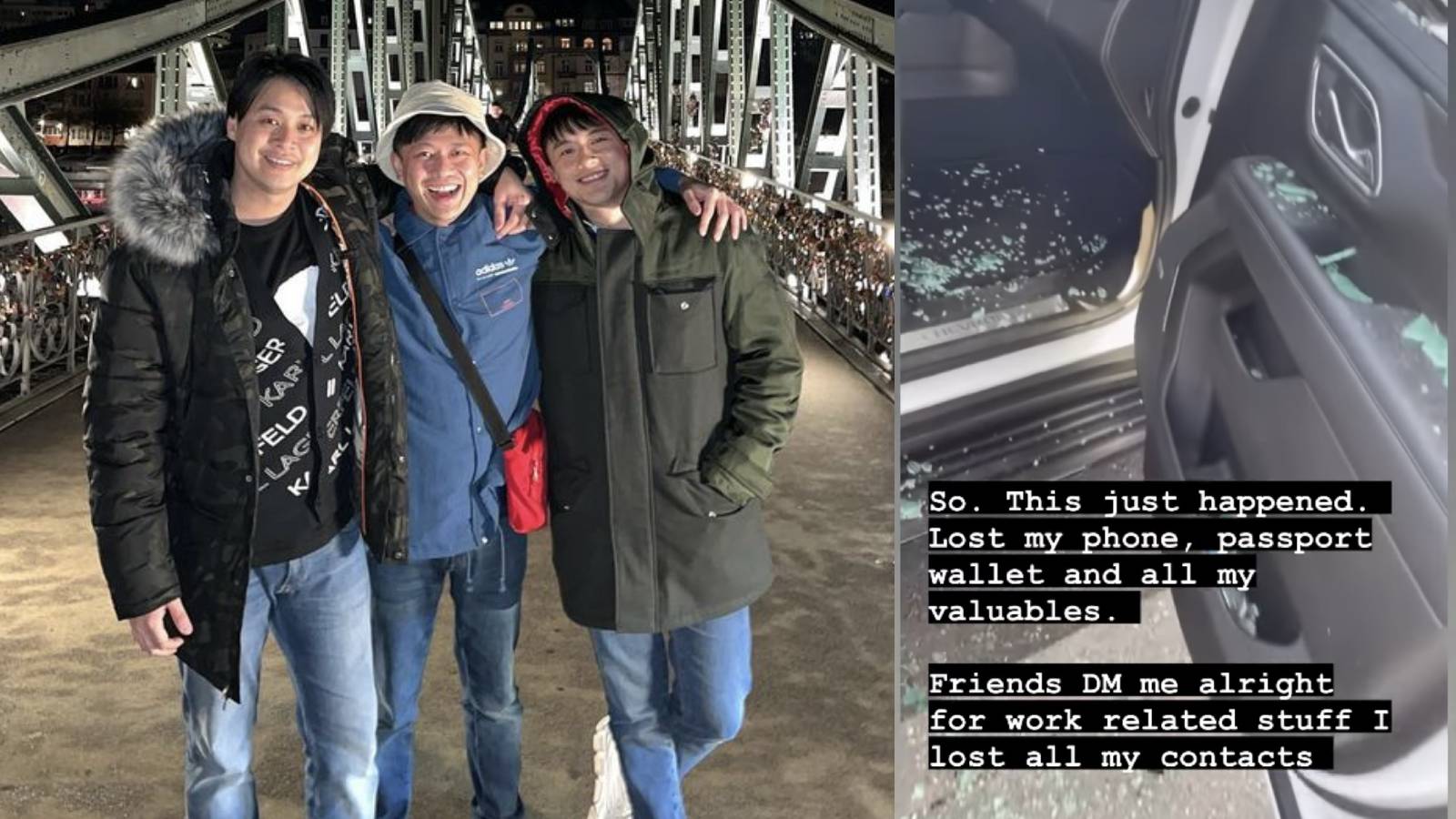 Shane Pow & Pornsak’s Car Got Broken Into In San Francisco; Lost ...