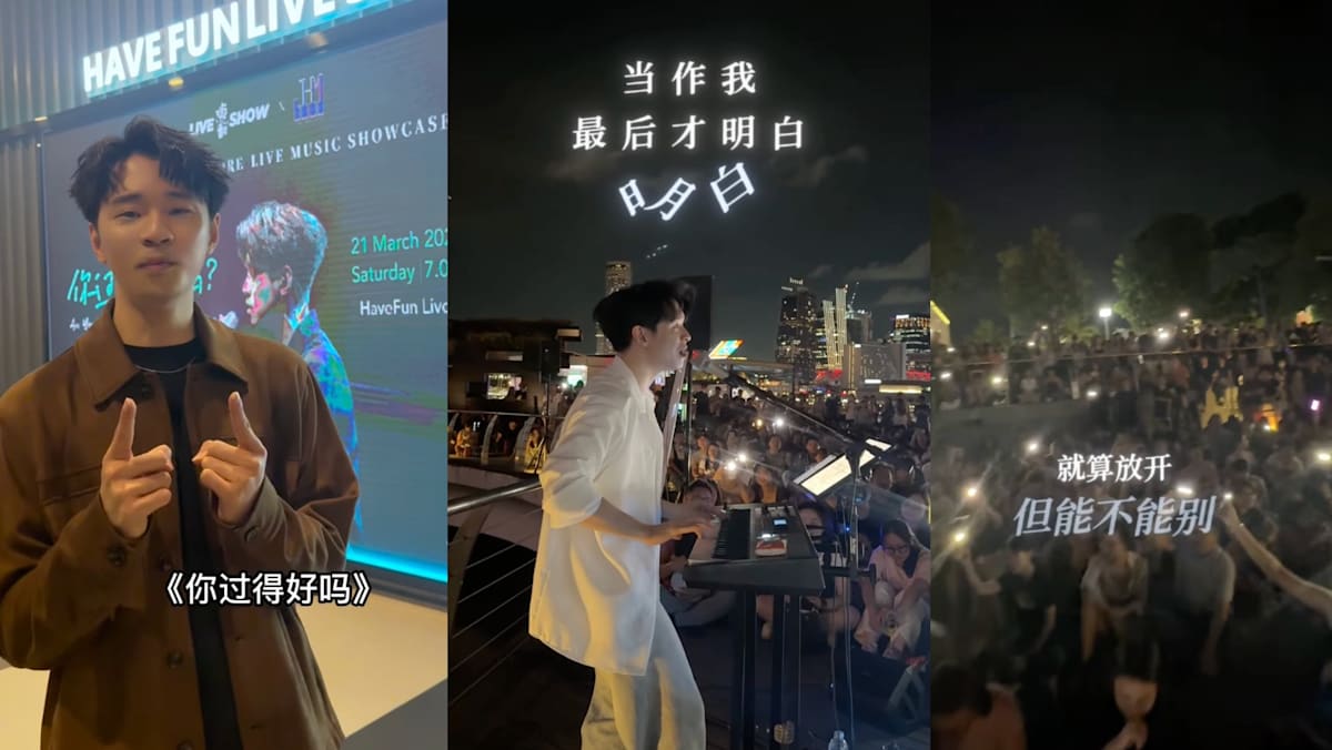 Busker Jeff Ng Will Take Over MBS Olympic Walk On Feb 7 For "Spore’s ...