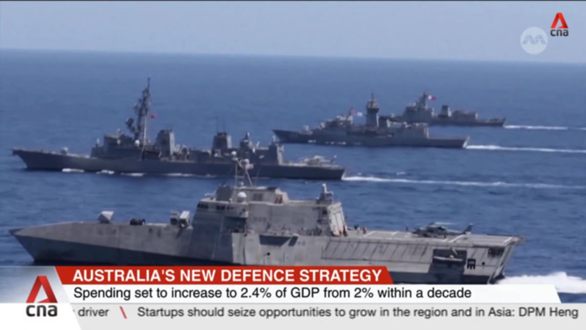 Australia’s new defence strategy plan focuses on deterring China's ...