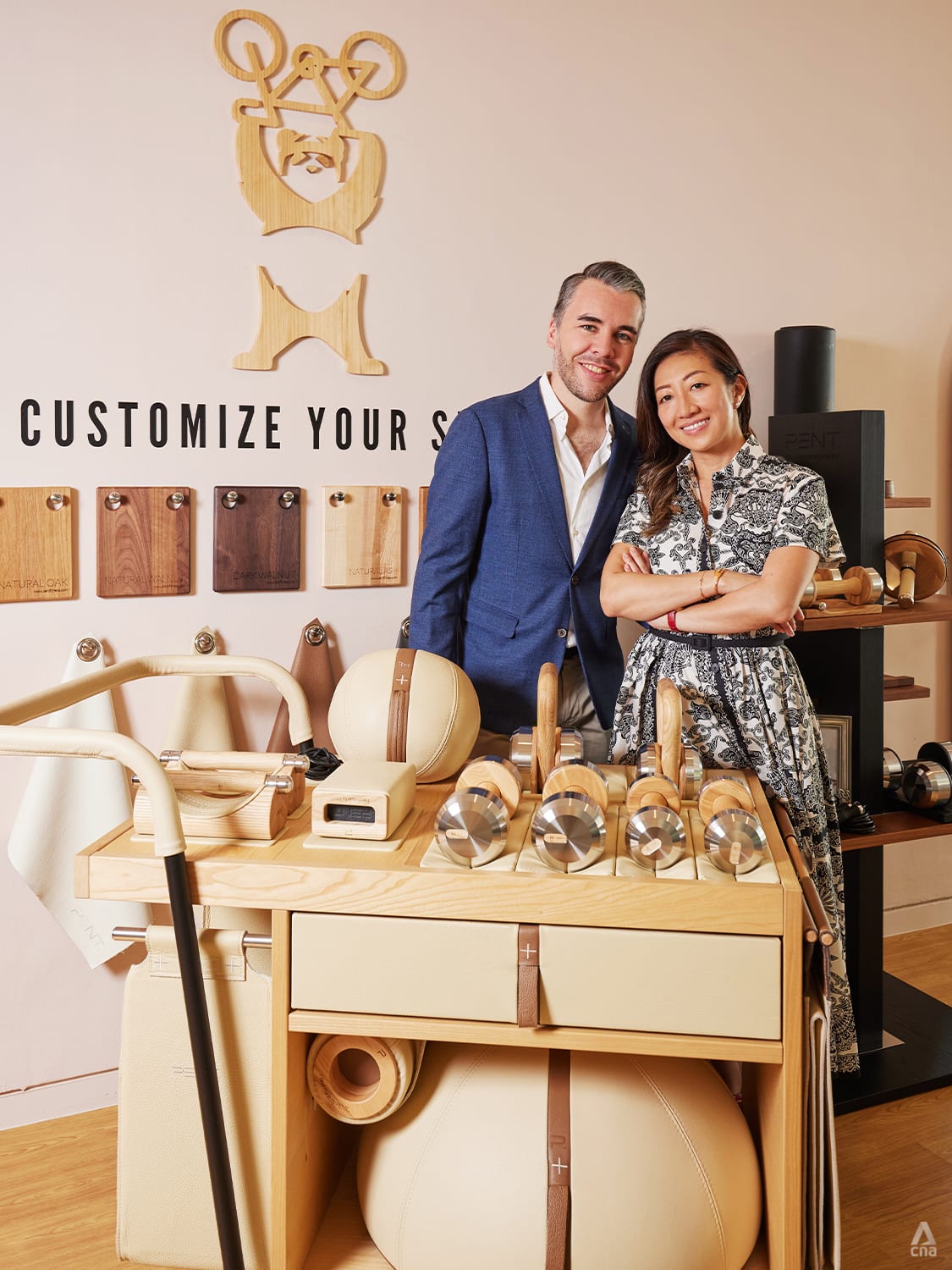 The couple behind Cycling Bears, a luxury gym equipment retailer - CNA ...