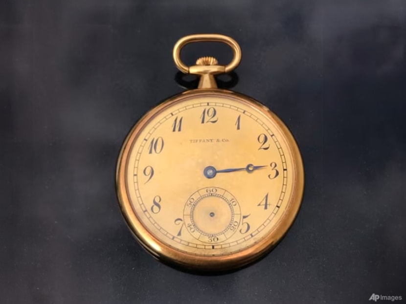 Tiffany & Co revealed as buyer of Titanic gold pocket watch sold for US ...