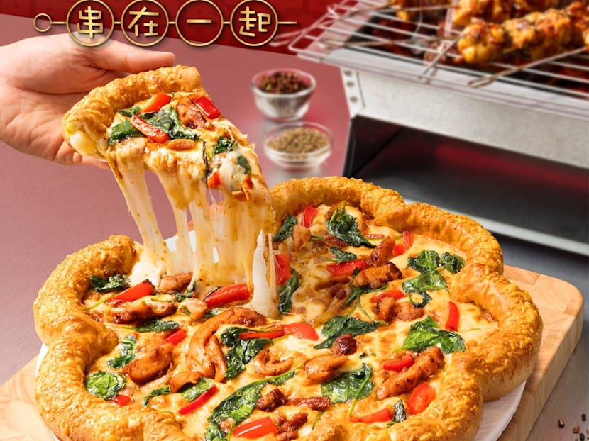 Pizza Hut Singapore introducing Sichuan roasted chicken pizza in new ...