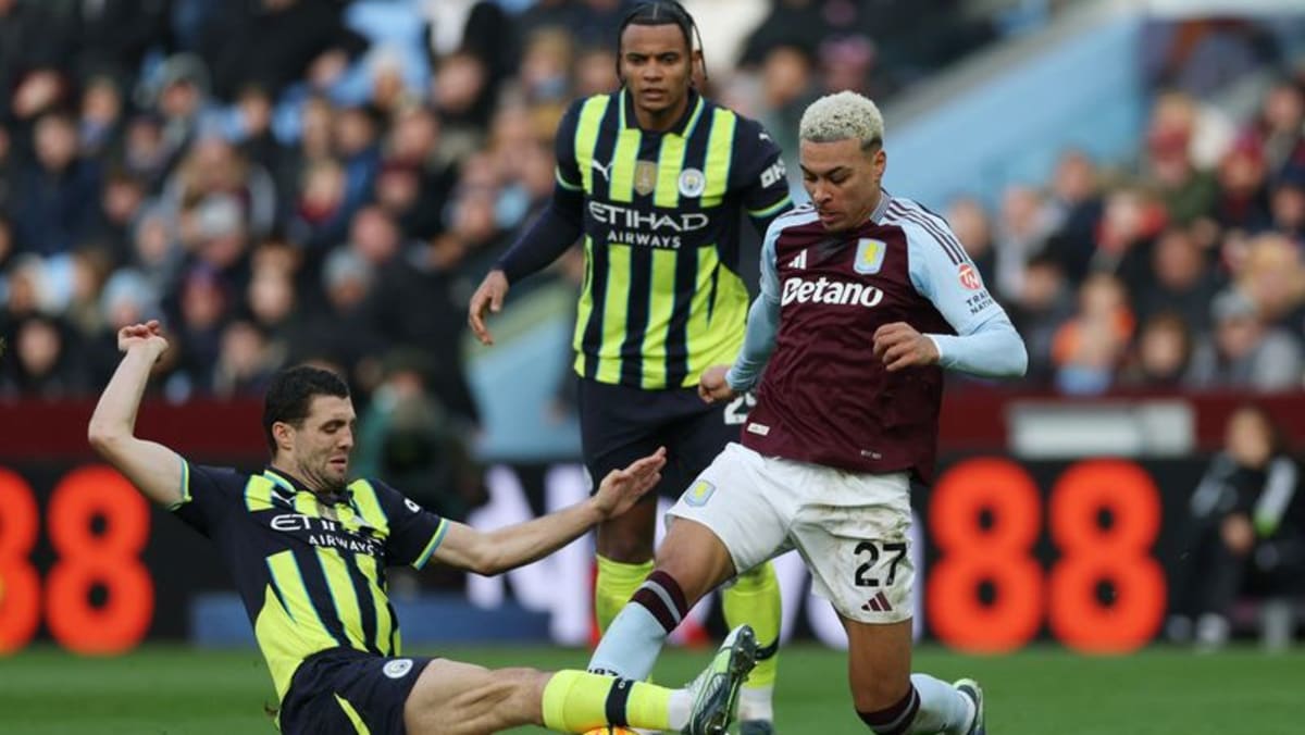 Duran, Rogers score as Villa hand shell-shocked City another loss - CNA