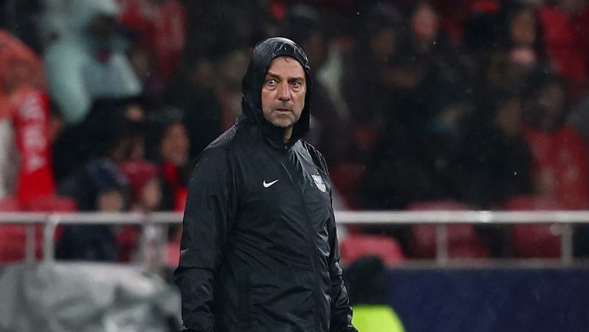 Barca must work on focus to end LaLiga winless streak, says Flick - CNA