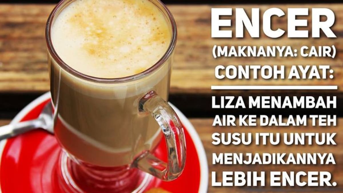 Perkataan Hari Ini - Encer - BERITA Mediacorp