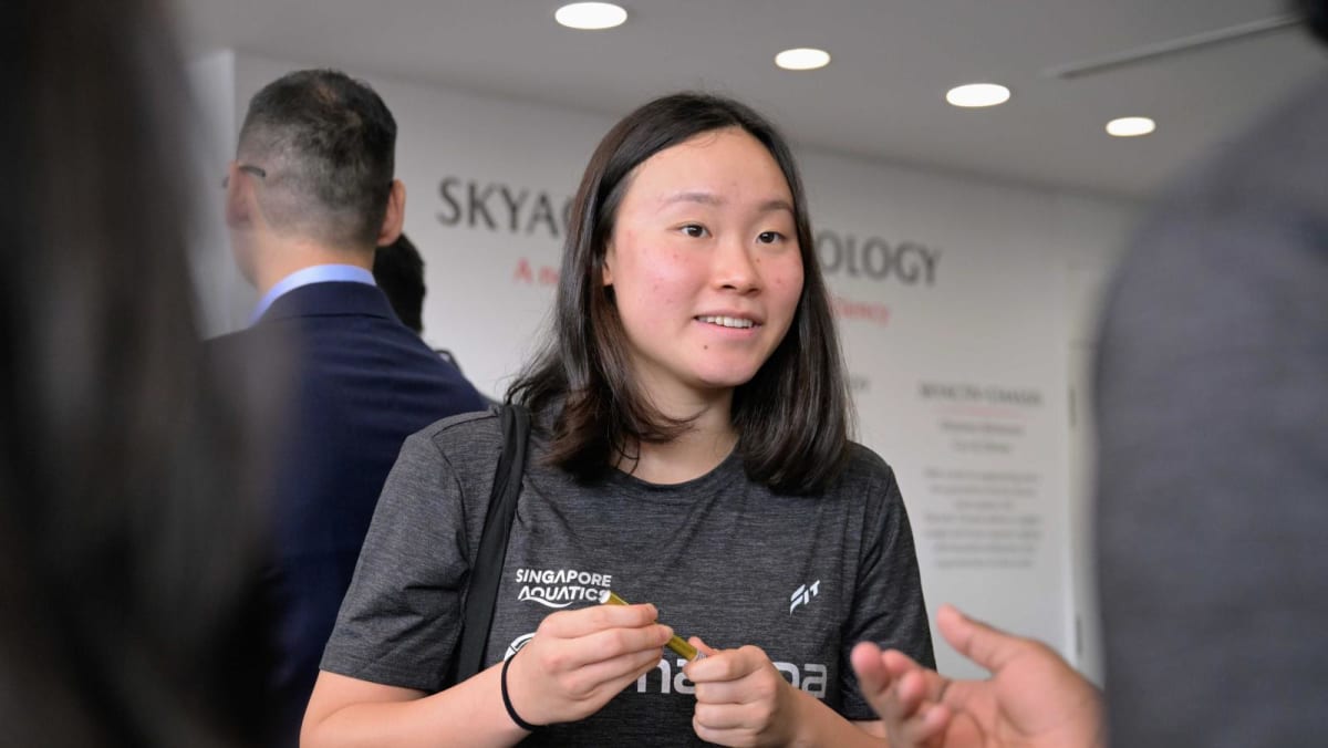 'I try not to be distracted': Gan Ching Hwee focused on swimming her ...