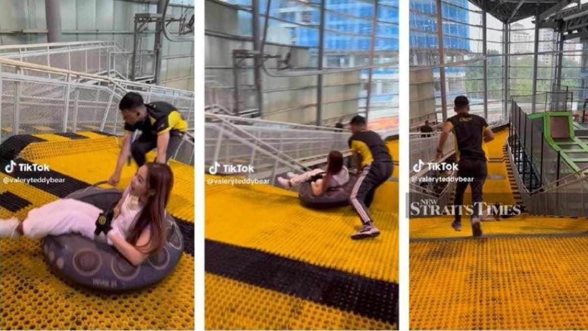 Girls Tiktok Video Of Mishap At Extreme Adventure Centre In Malaysia