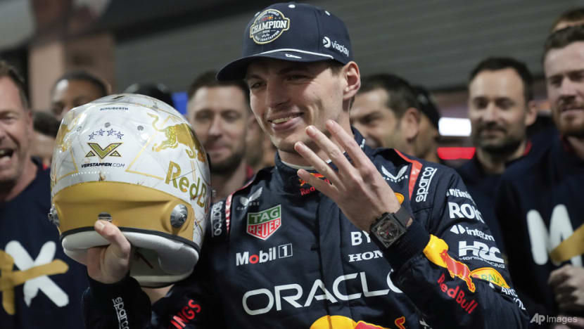 Verstappen wins fourth consecutive Formula 1 world title - CNA