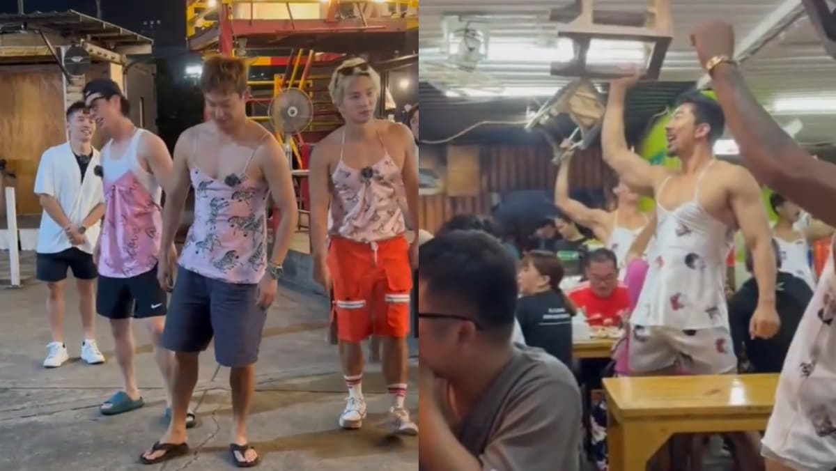 Taiwanese Boyband Lollipop Seen Performing At Thai Hot Guys Restaurant ...