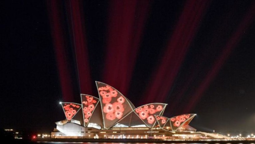 Gambar Pilihan Hari Ini: Bunga popi ini serikan bangunan ikonik Sydney ...