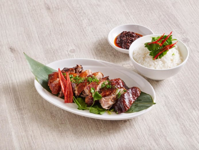 London Fat Duck sister brand now open at Singapore Jiak food court ...