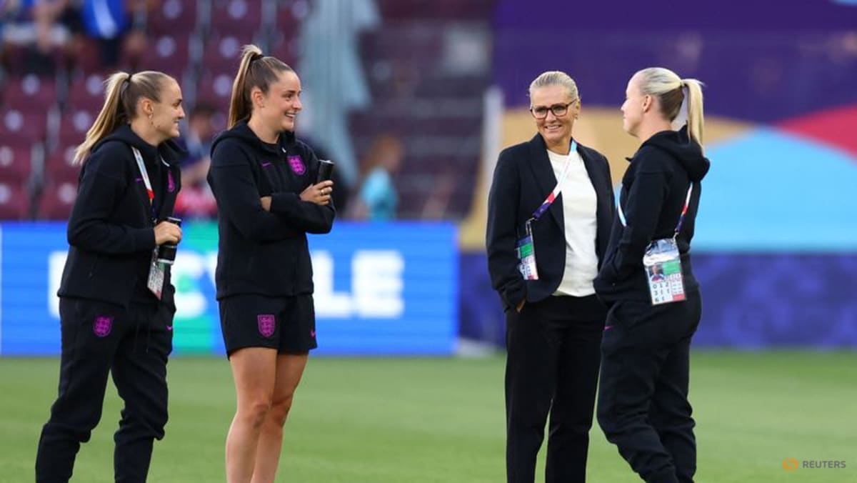 Wiegman echoes Southgate as England take back-door route to final - CNA