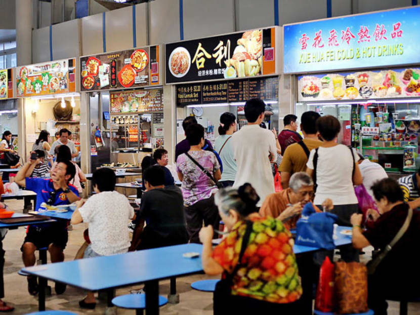 Introduce reusable takeaway containers at hawker centres, with a catch ...