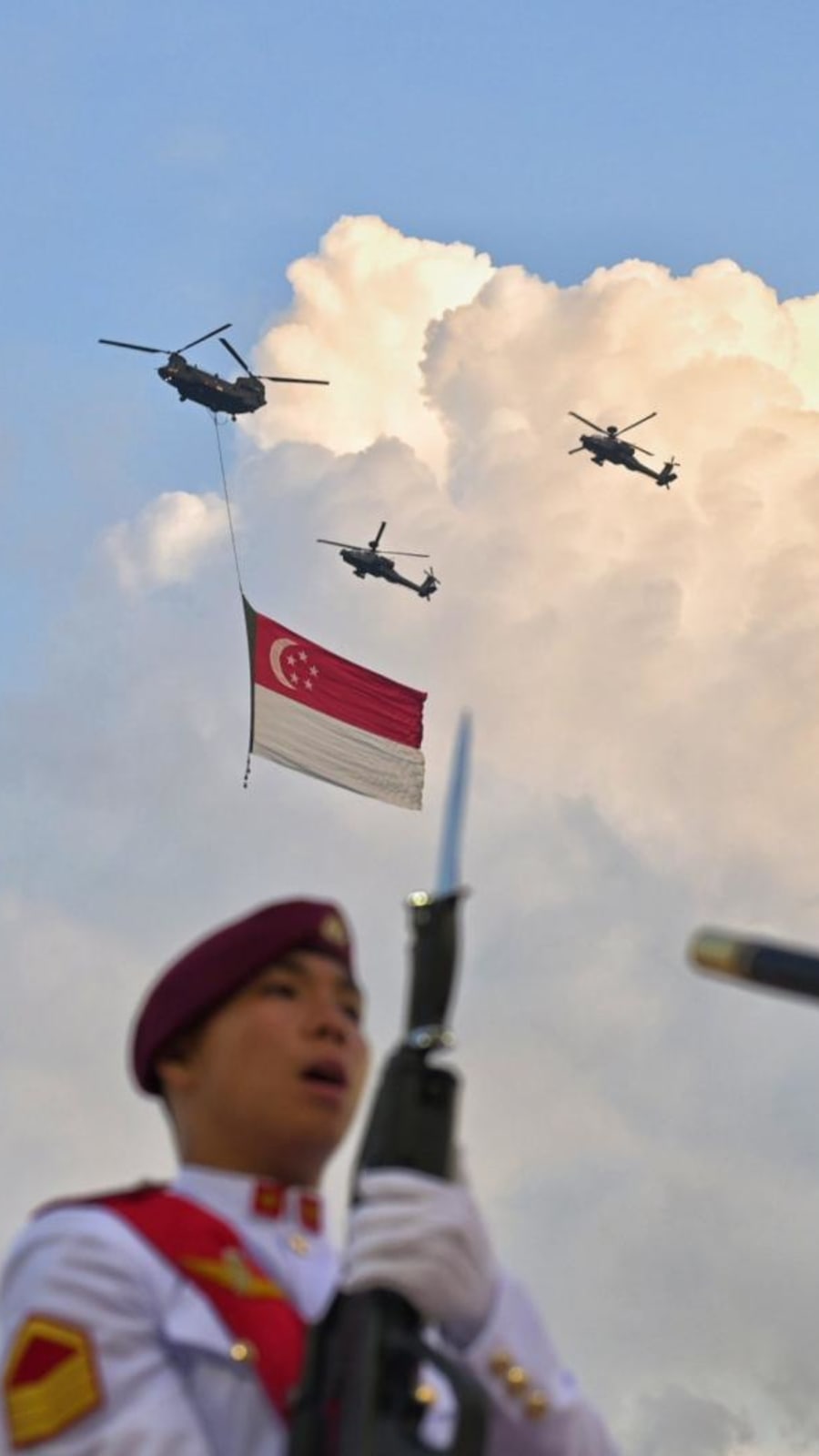 RSAF aerial display at Singapore's 2025 National Day Parade - CNA