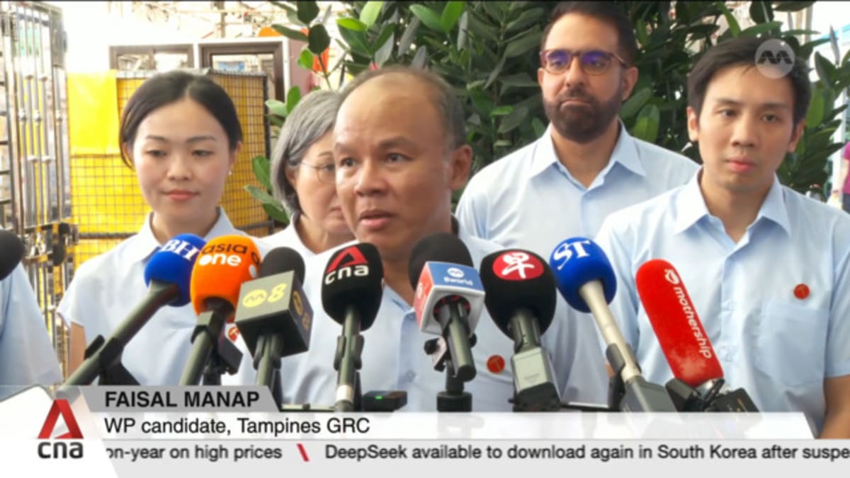 ST24 GE2025 OPP WP FAISAL ON NOOR DEROS AND TAMPINES - CNA