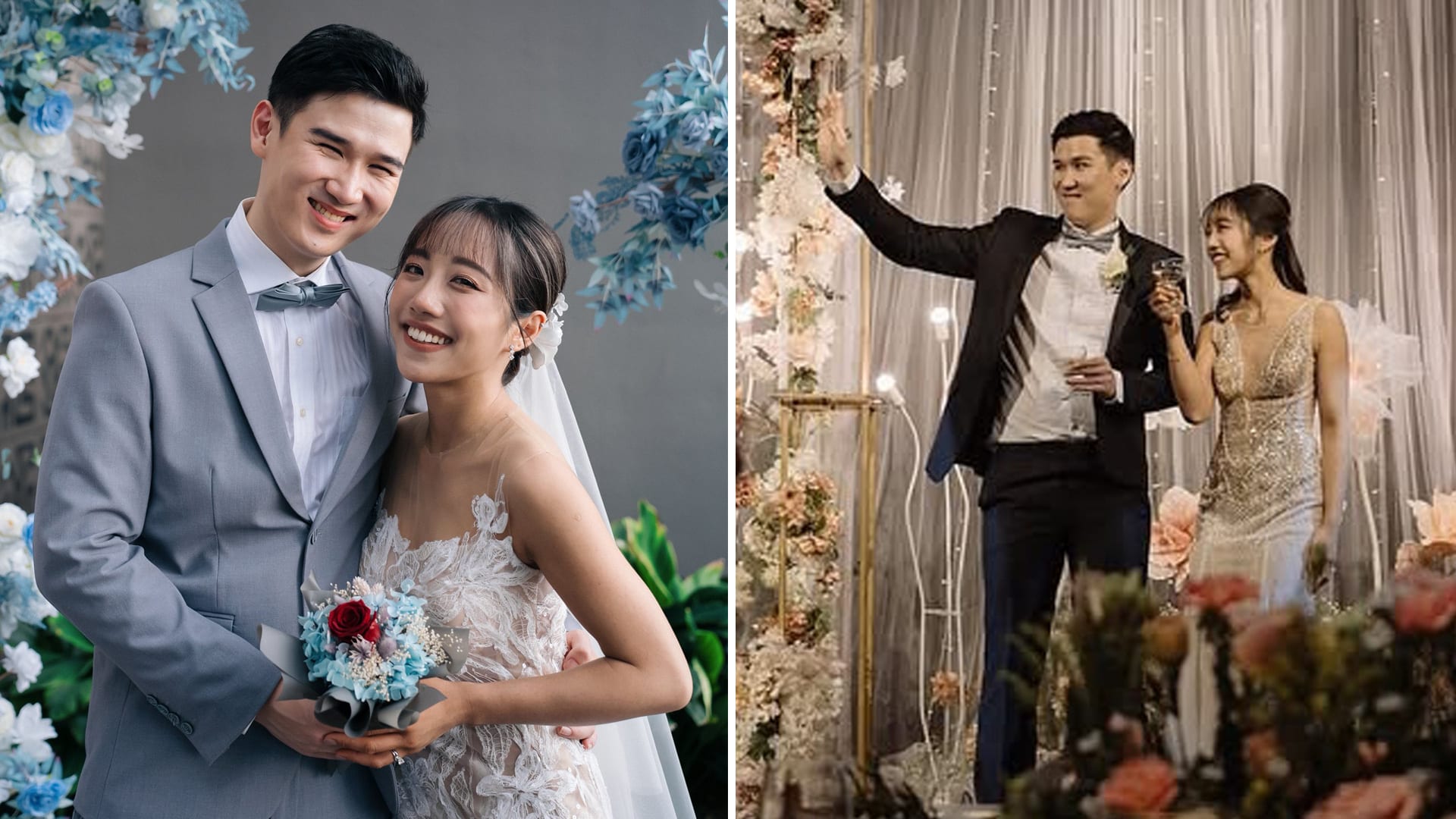 Taiwanese Singer Ariel Tsai Marries Singaporean Man In 3 Weddings ...