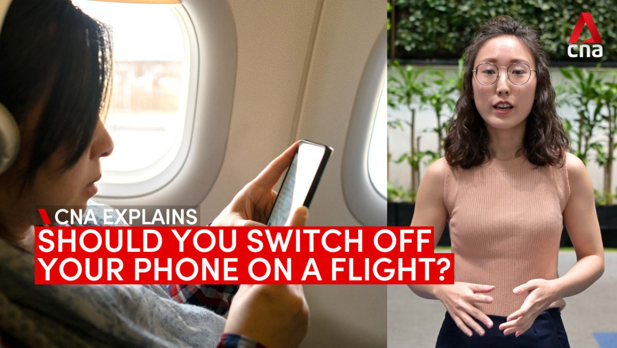 CNA Explains: Should you switch your phone off on a plane? | Video - CNA